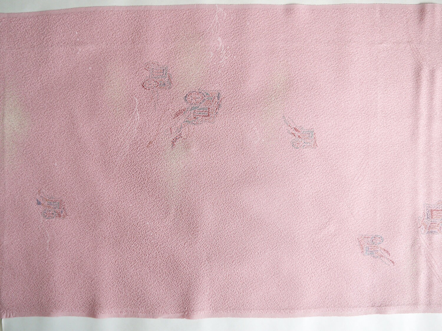 Kimono Silk Fabric, 80's Vintage Japanese Silk Kimono, for Sewing ...