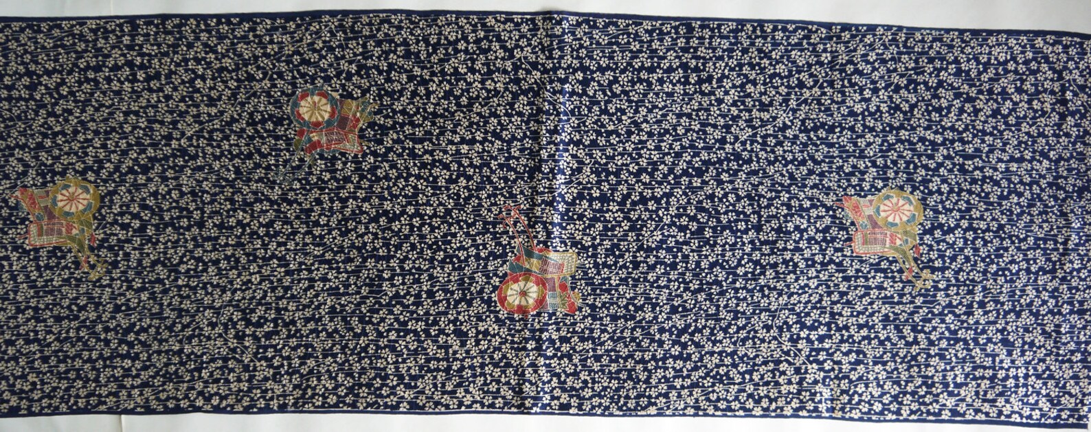 Kimono Silk Fabric, 80's Vintage Japanese Silk Kimono, for Sewing ...