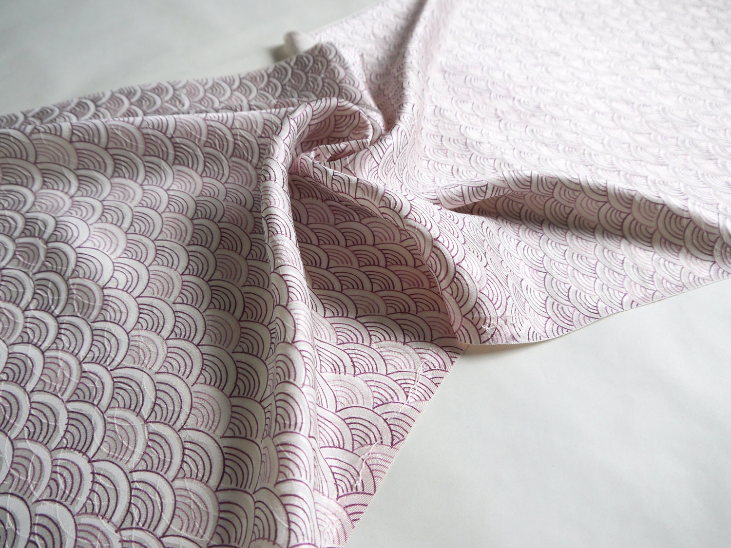 Kimono Silk Fabric, 80's Vintage Japanese Silk Kimono, for Sewing ...