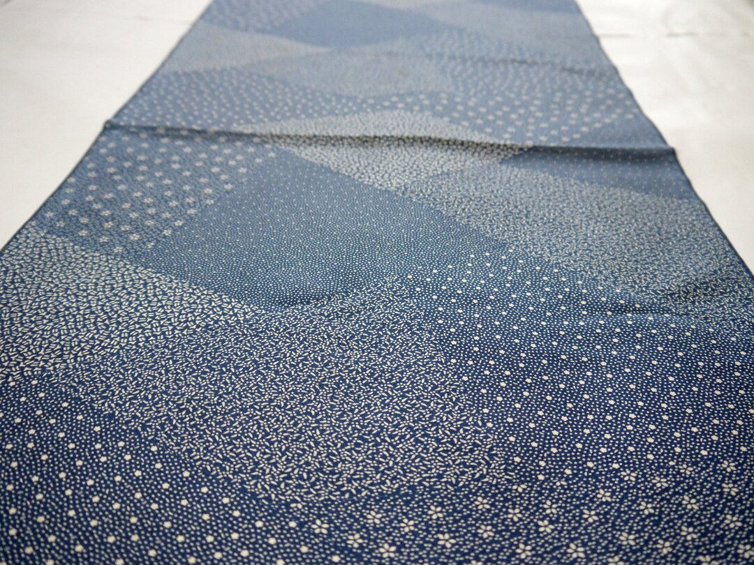 Kimono Silk Fabric, 80's Vintage Japanese Silk Kimono, for Sewing ...