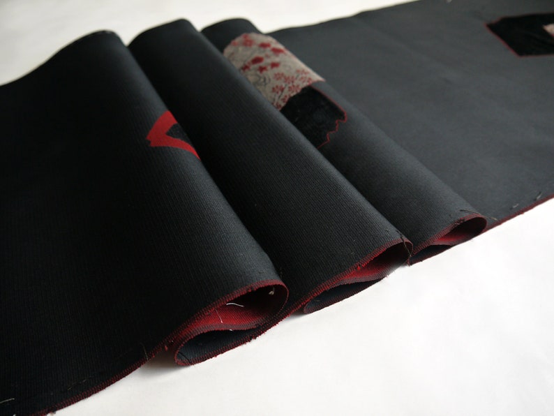 Kimono Silk Fabric, 80's Vintage Japanese Silk Kimono, for Sewing ...