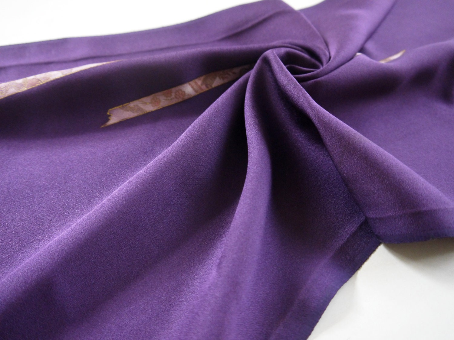 Kimono Silk Fabric, 80's Vintage Japanese Silk Kimono, for Sewing ...