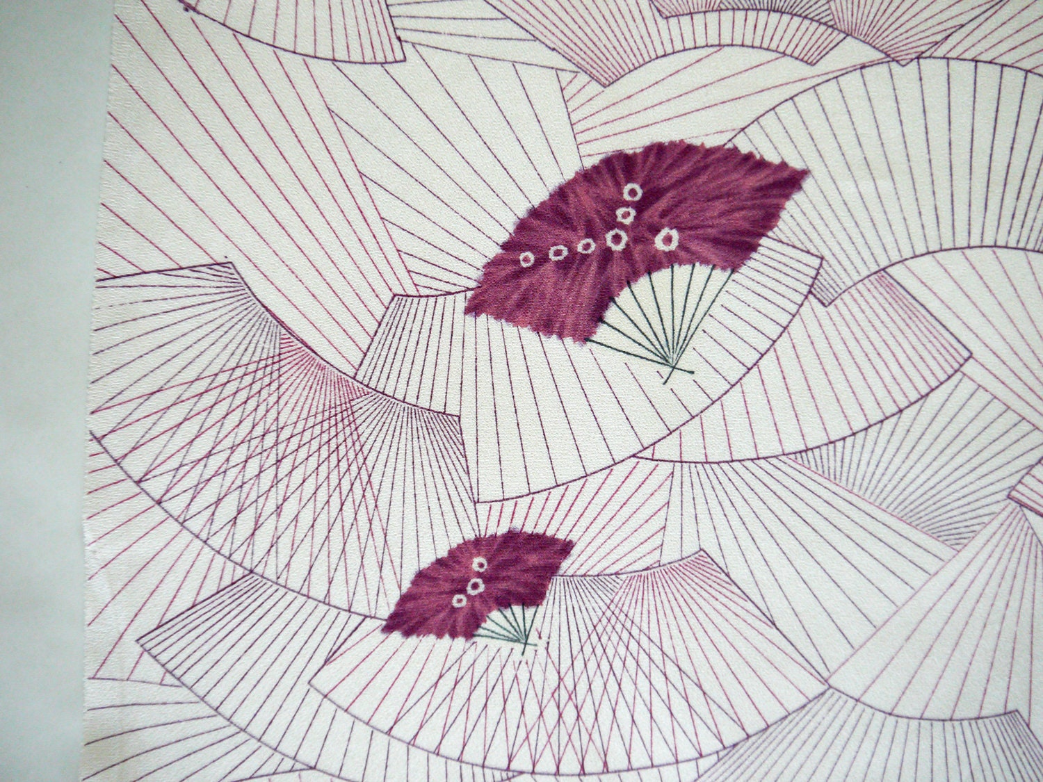 Kimono Silk Fabric, 80's Vintage Japanese Silk Kimono, for Sewing ...