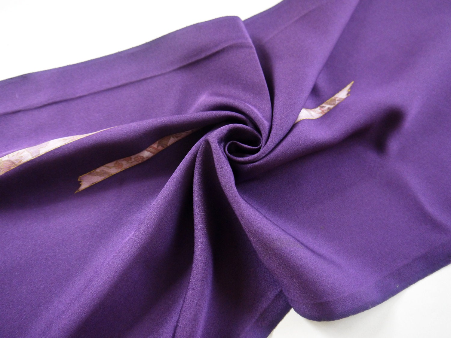 Kimono Silk Fabric, 80's Vintage Japanese Silk Kimono, for Sewing ...