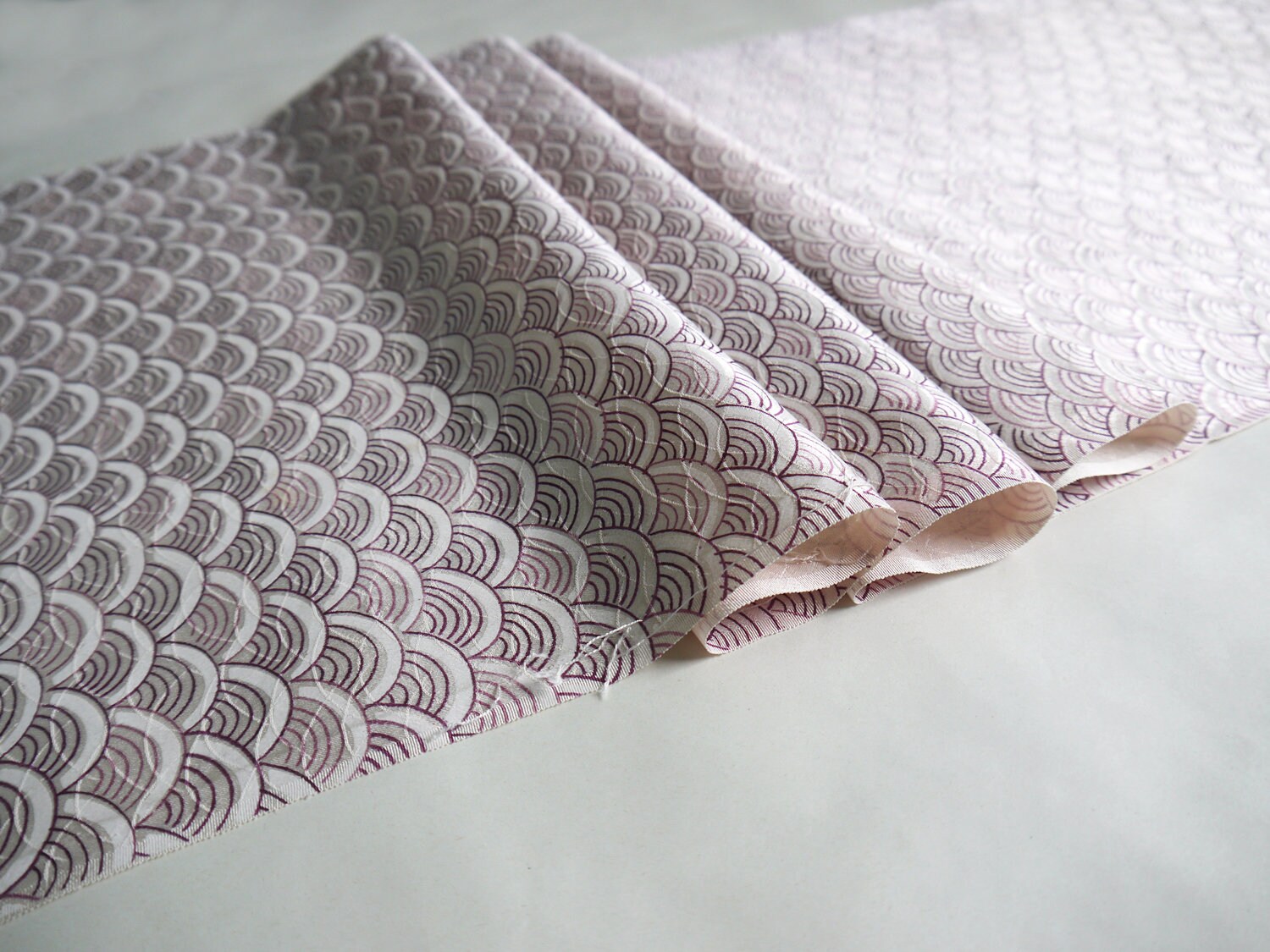 Kimono Silk Fabric, 80's Vintage Japanese Silk Kimono, for Sewing ...