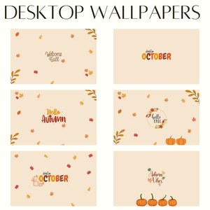 Fall/autumn Wallpaper for Phone, Ipad/tablet, and Desktop | October ...