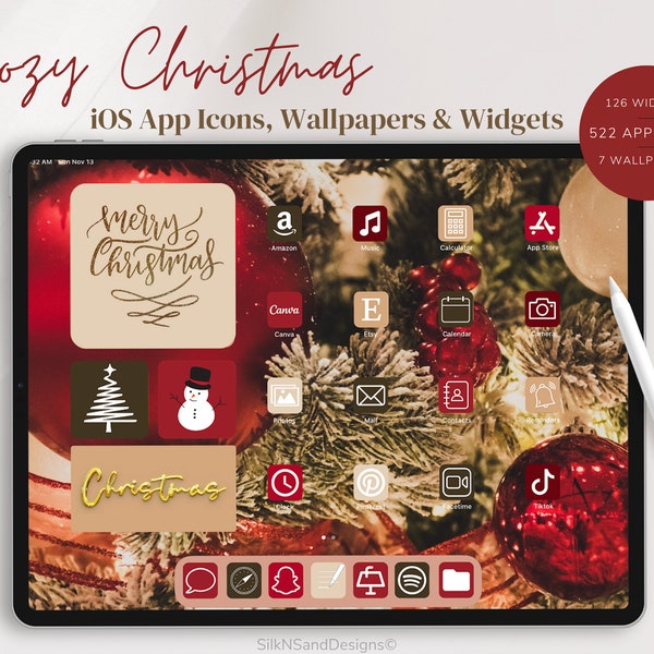 Free Christmas App Icons - Etsy
