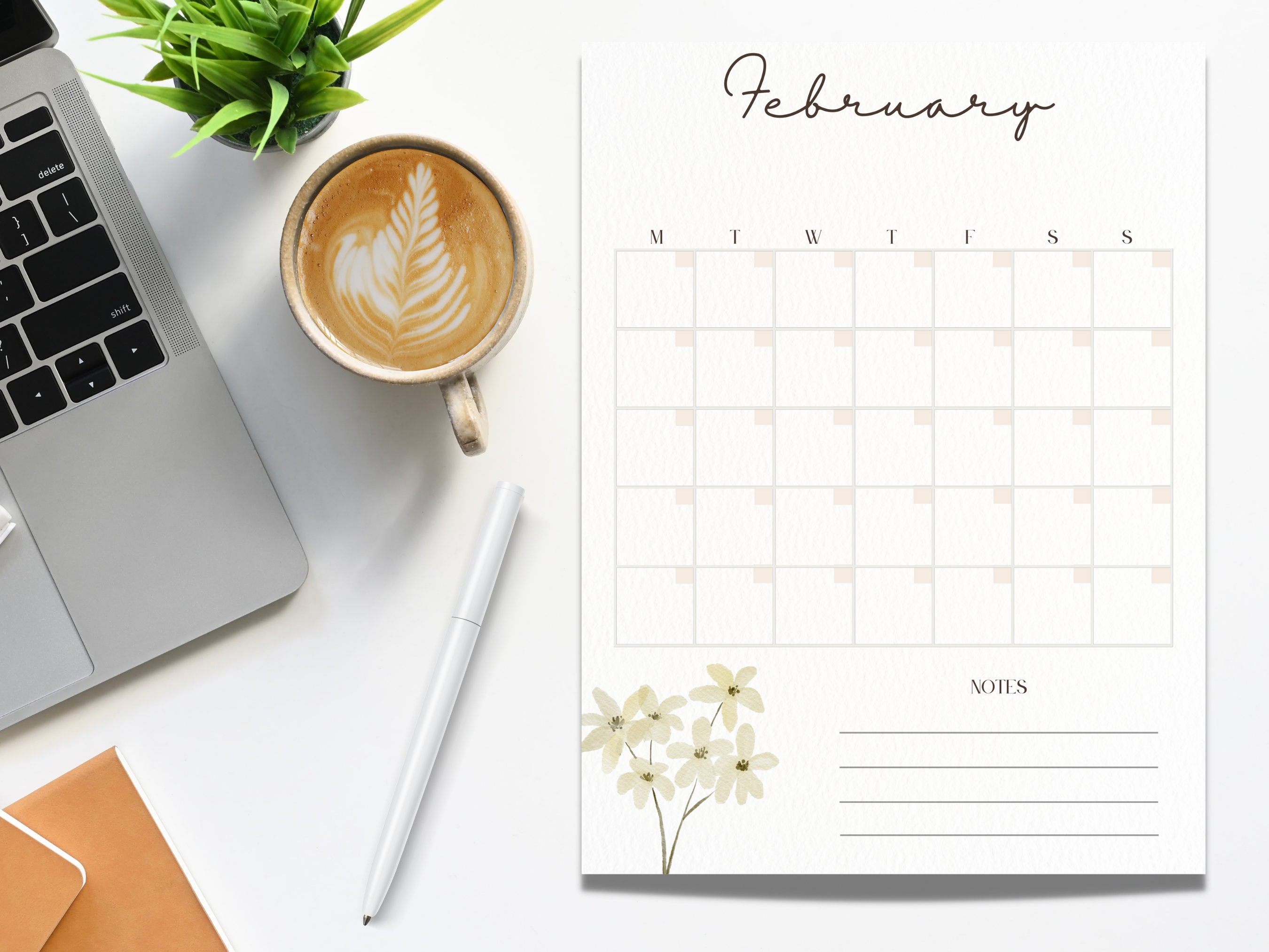Printable Calendars, Jan - Dec, Blank Calendars, Simple Calendar, 11 X ...