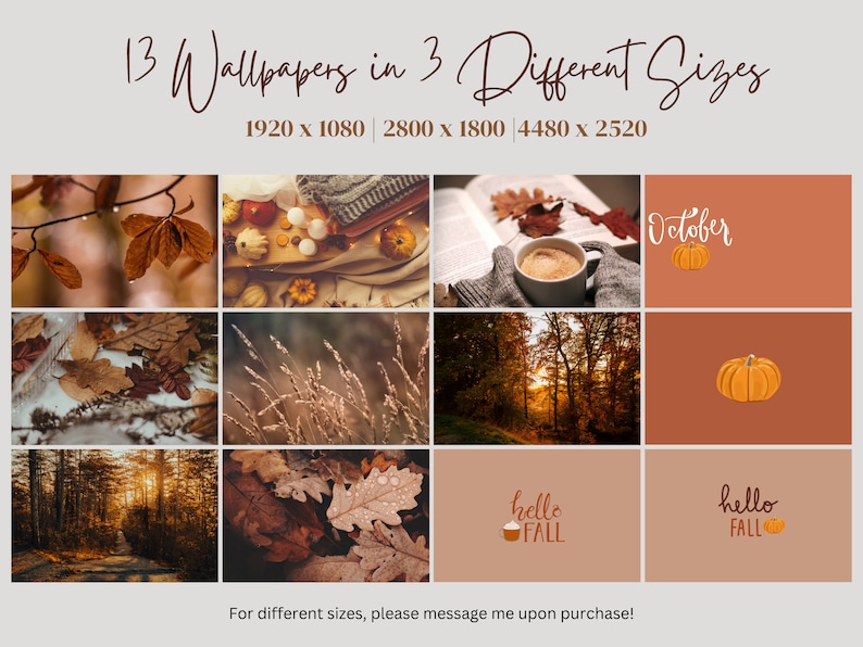 Fall Desktop Folder Icons and Wallpaper, Wallpaper for Windows and Mac ...