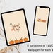 Fall/autumn Wallpaper for Phone, Ipad/tablet, and Desktop | October ...