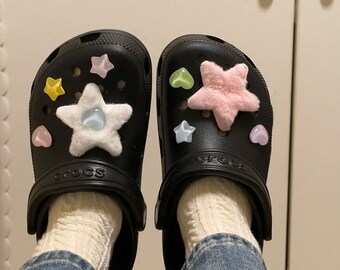 Cute Colorful Croc Charms Set for Girls Kids Jibbitz Star - Etsy