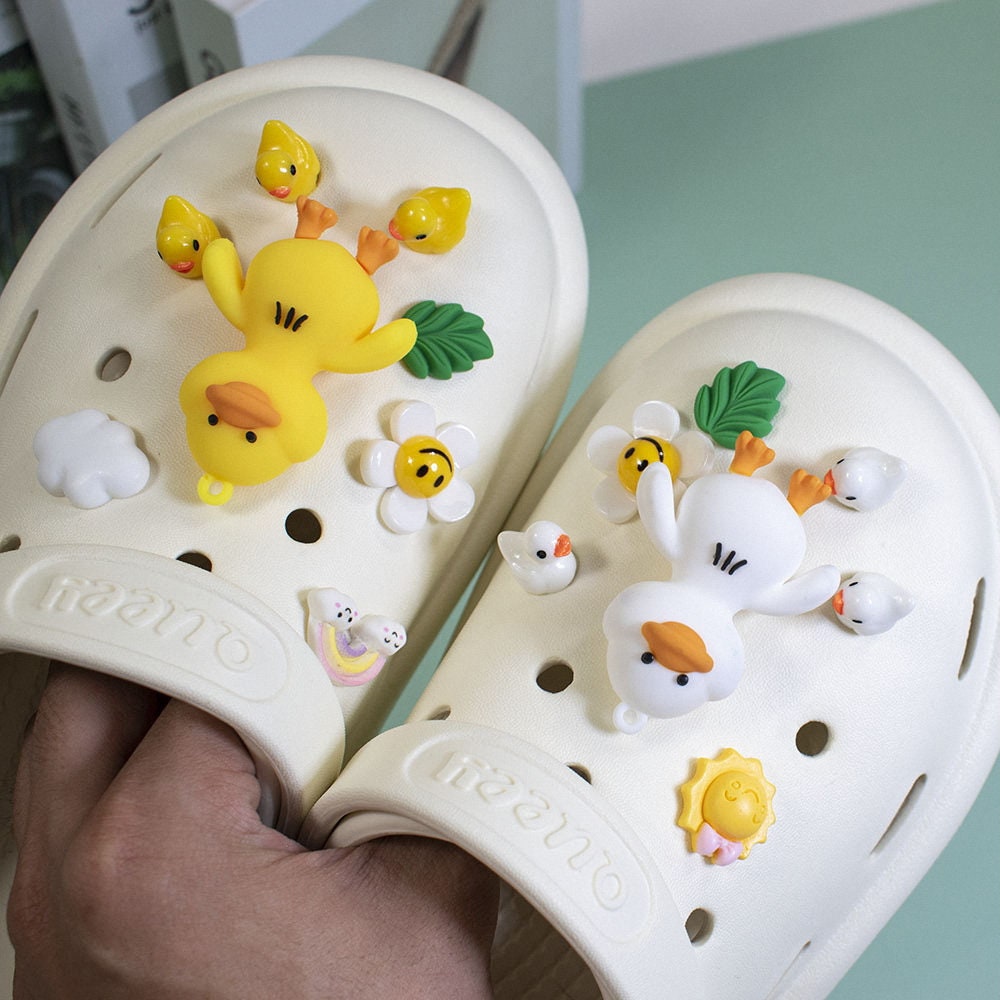 Full Set Cute Duck Croc Charms Set for Girls Kids Jibbitz - Etsy