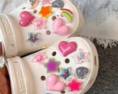 Cute Colorful Croc Charms Set for Girls Kids Jibbitz Star - Etsy