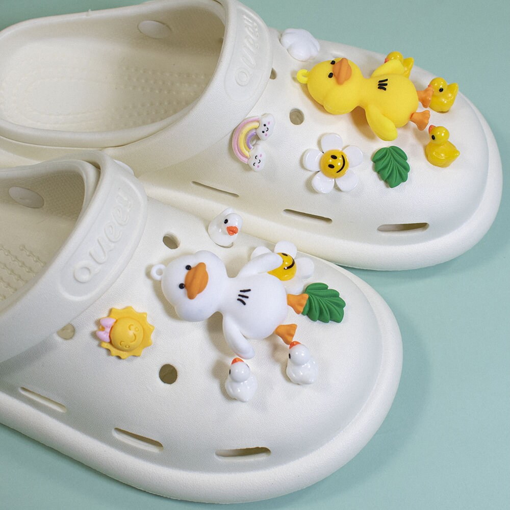 Full Set Cute Duck Croc Charms Set for Girls Kids Jibbitz - Etsy