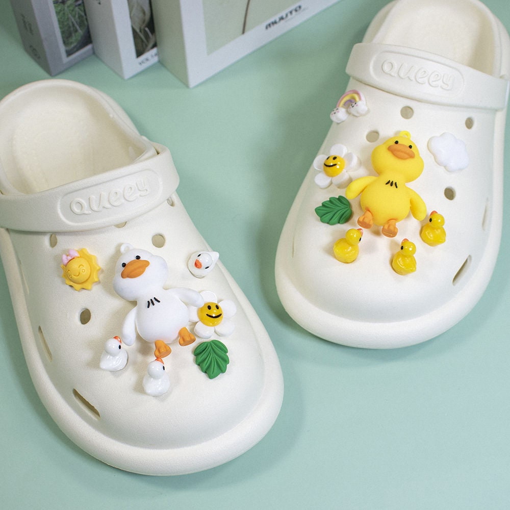 Full Set Cute Duck Croc Charms Set for Girls Kids Jibbitz - Etsy