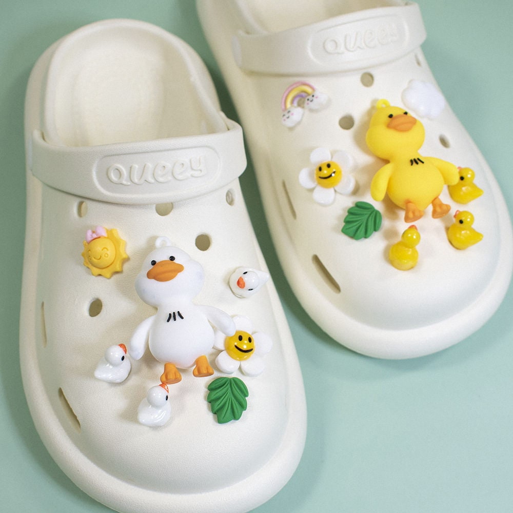 Full Set Cute Duck Croc Charms Set for Girls Kids Jibbitz - Etsy