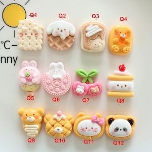 Kawaii Croc Charms Resin Embellishments for DIY Shoe Charm Croc Charms ...