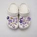 Cute Purple Croc Charms Set for Girls Kids Jibbitz - Etsy