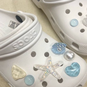 Blue Summer Croc Charms Set for Girls Kids Gift Idea - Etsy