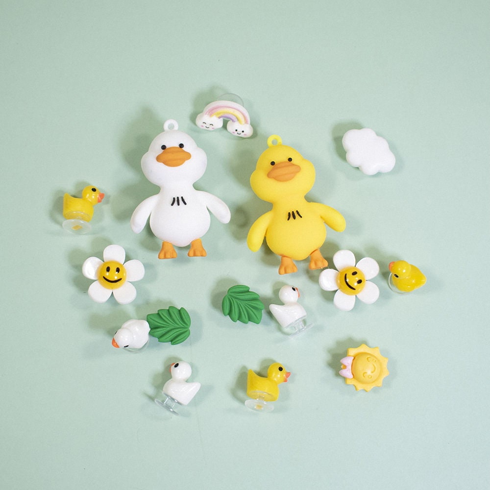 Full Set Cute Duck Croc Charms Set for Girls Kids Jibbitz - Etsy