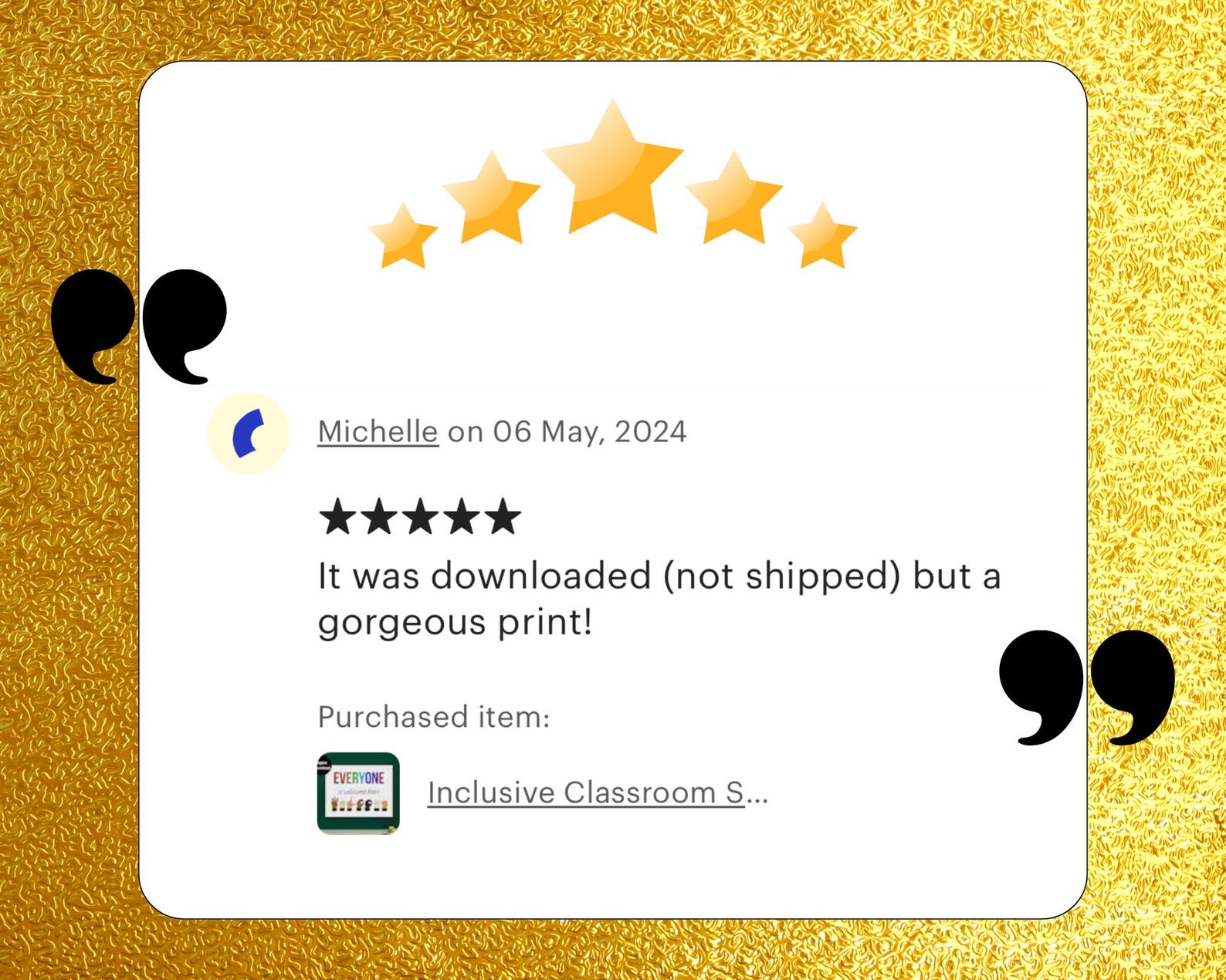 Inclusive Classroom Sign, Everyone is Welcome Here, American Sign ...