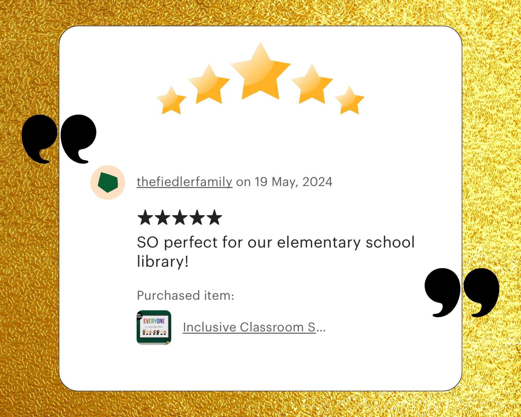 Inclusive Classroom Sign, Everyone is Welcome Here, American Sign ...