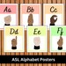 Sign Language Alphabet Posters, Learn ASL Classroom Resources, American ...