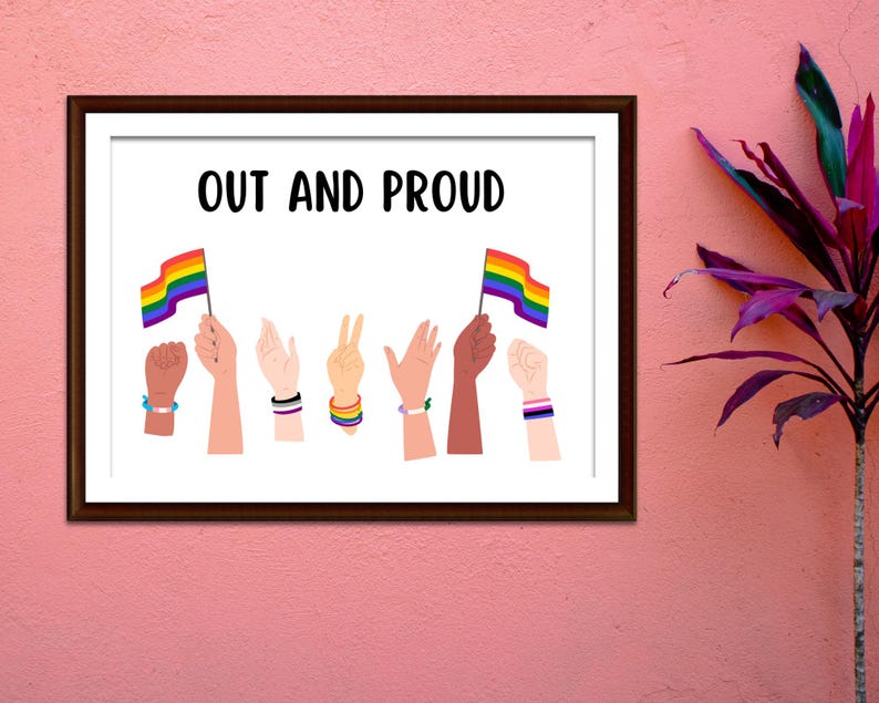 Set of 12 Inclusive Classroom Posters, Pride Posters, LGBTQ Posters ...