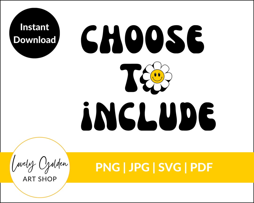 Choose to Include SVG File for Cricut, Choose to Include PNG, Autism ...
