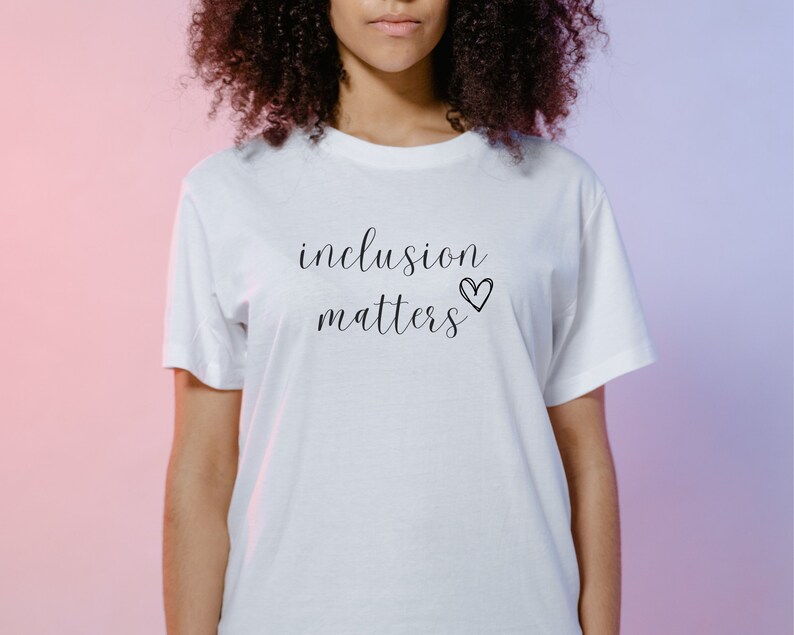 Inclusion Matters SVG for Cricut, SVG Files, Inclusive SVG, Digital ...