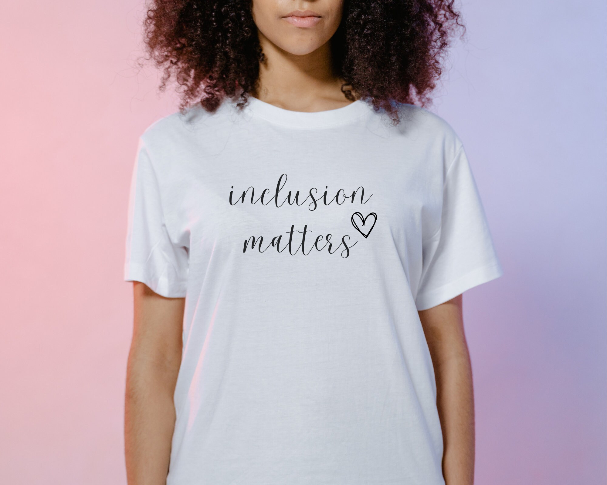 Inclusion Matters SVG for Cricut, SVG Files, Inclusive SVG, Digital ...