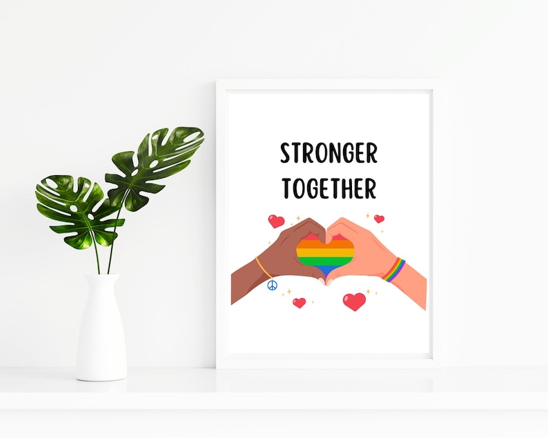 Set of 12 Inclusive Classroom Posters, Pride Posters, LGBTQ Posters ...