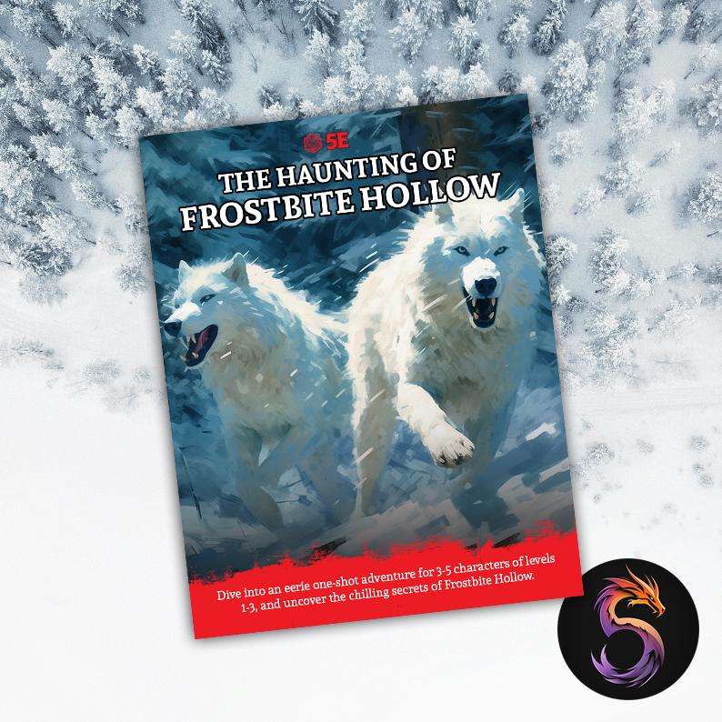 5E One-shot Adventure: the Haunting of Frostbite Hollow (digital ...