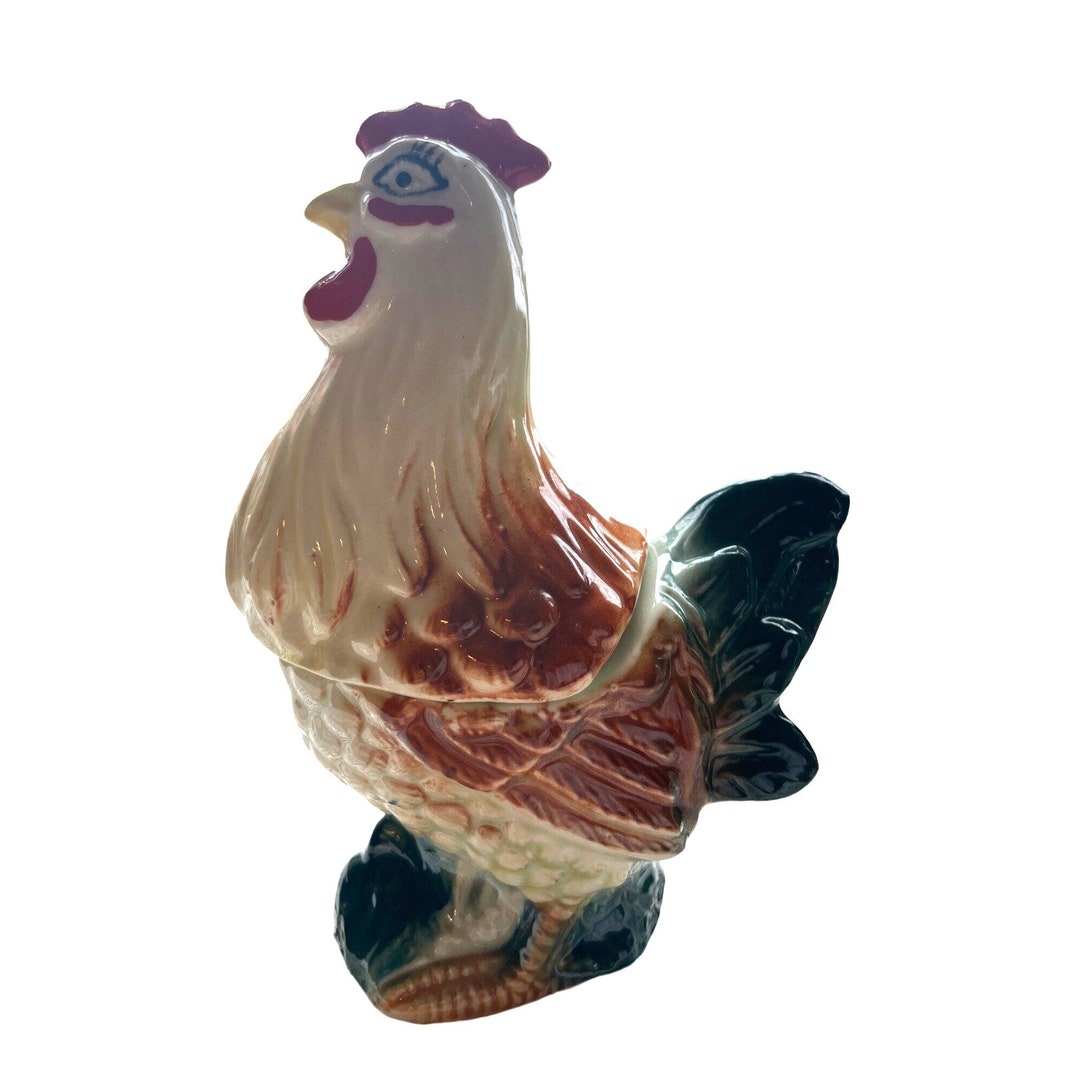 Rooster Chicken Hen Salt Shaker Container - Etsy