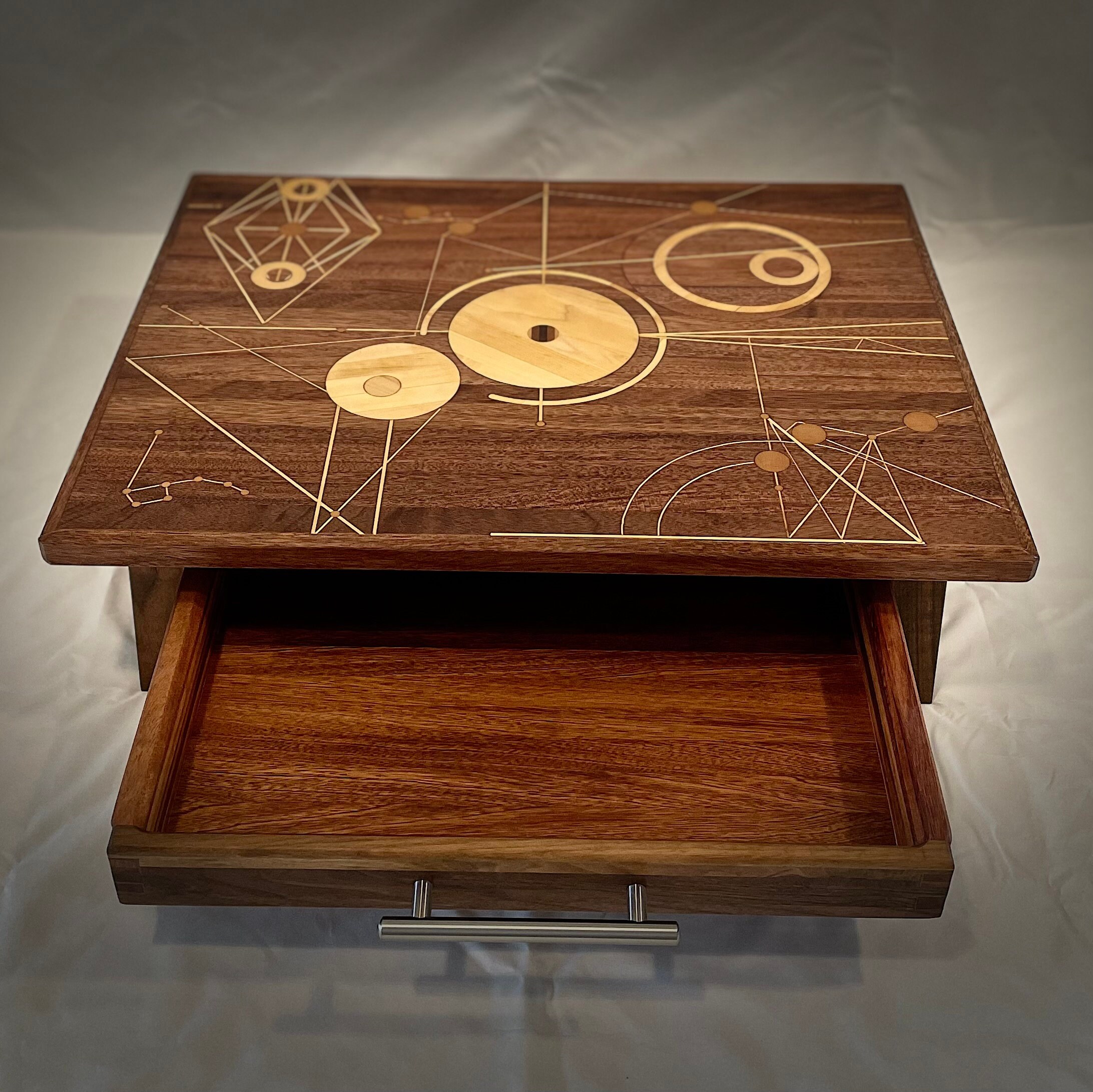 Drafting/drawing/writing Tilting Table With Drawer. Please Read ...