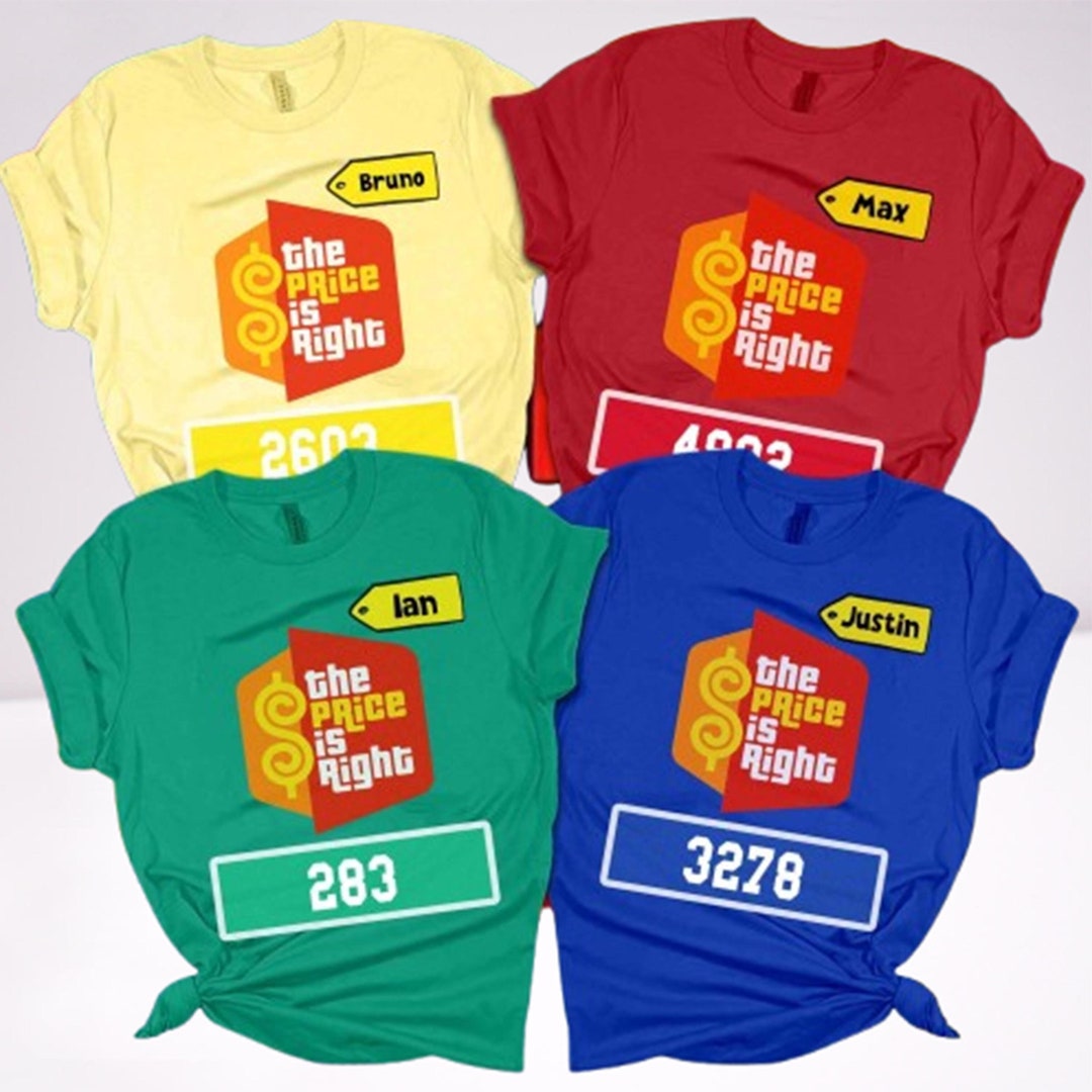 Personalized the Price is Right Shirt, Price Halloween Costume Shirt - Etsy