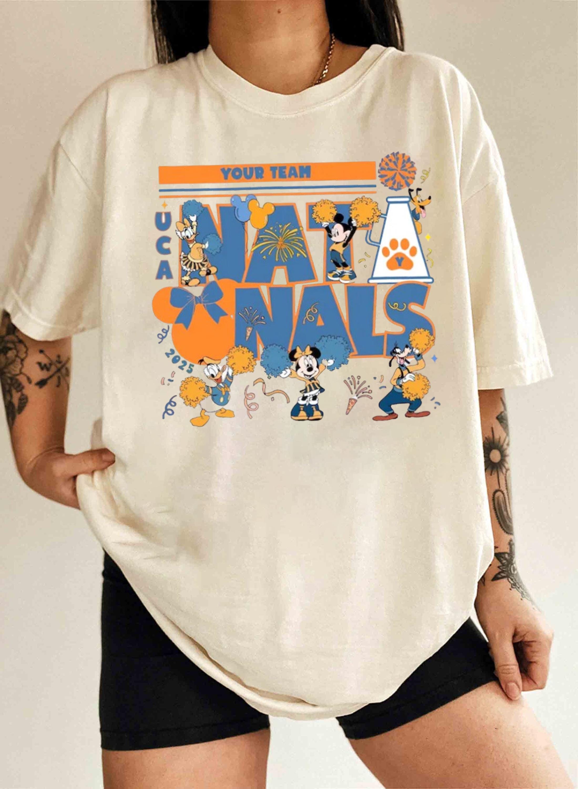 Personalized Disney UCA All Star Nationals 2025 Shirt, Mickey Friends ...