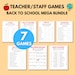 Teacher Staff Games, Games for Teacher Staff Meetings, Teacher Back to ...