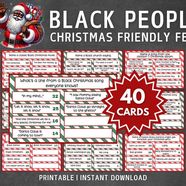 Black Family Feud - Etsy