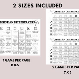 Christian Icebreaker Game, Bible Games, Church Activity, Christian ...
