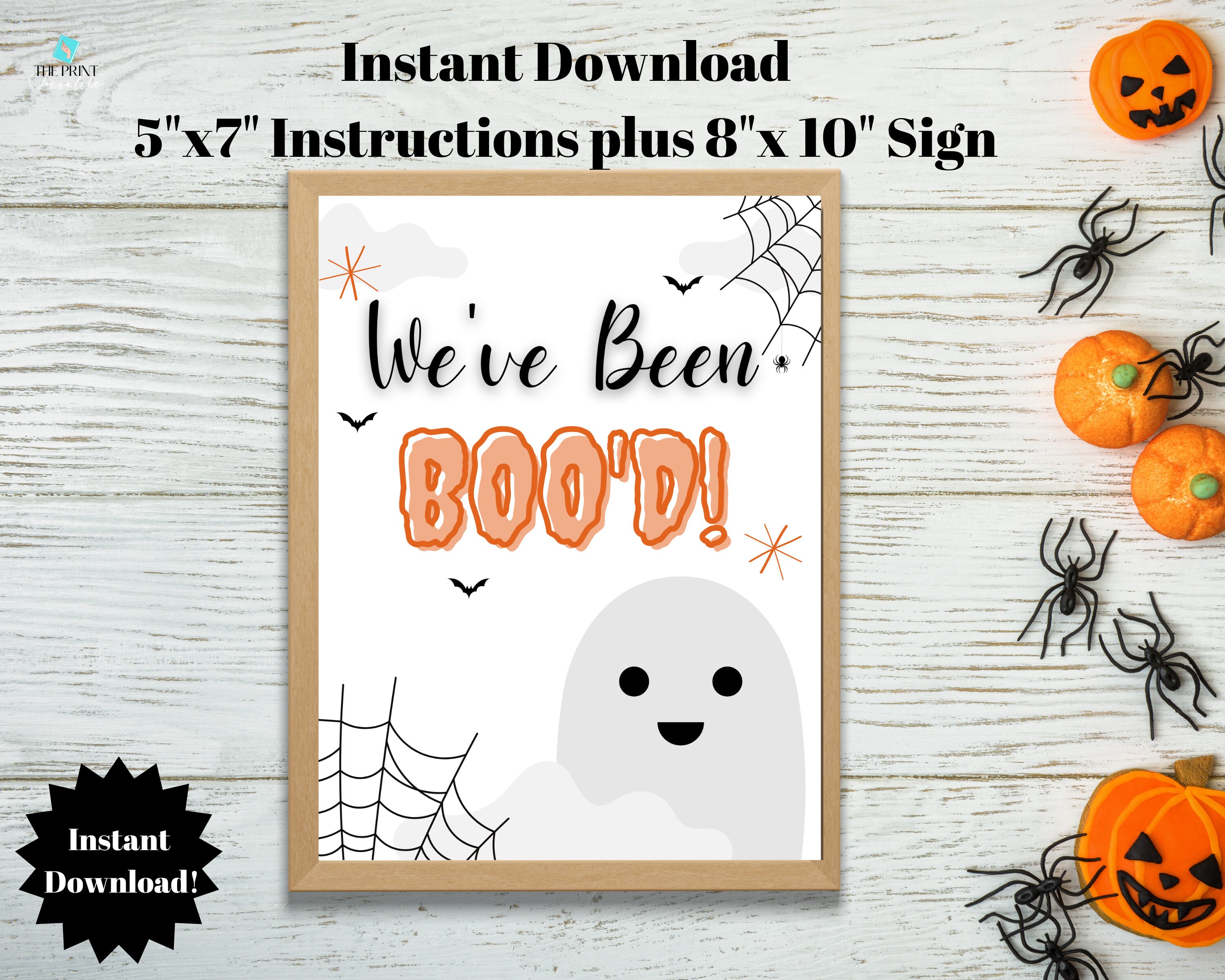 Halloween You've Been Booed Printable, You've Been Booed Sign ...