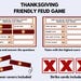 Thanksgiving Friendly Feud Game, Printable Thanksgiving Party Game ...