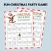 Jingle and Mingle Bingo, Christmas Party Game, Christmas Icebreaker ...