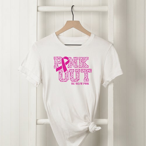 Cheer Pink Out Png Breast Cancer Awareness Png Cheer Design - Etsy