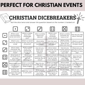 Christian Icebreaker Game, Bible Games, Church Activity, Christian ...