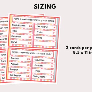 Spring Friendly Feud Game, Spring Party Game, Spring Family Games ...