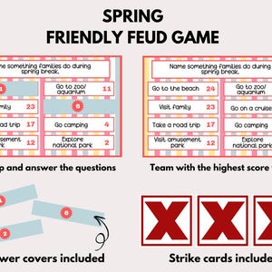 Spring Friendly Feud Game, Spring Party Game, Spring Family Games ...