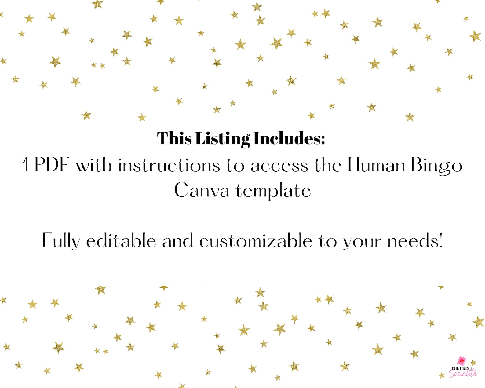 Human Bingo Template, Editable Get to Know You Bingo, Office Icebreaker ...