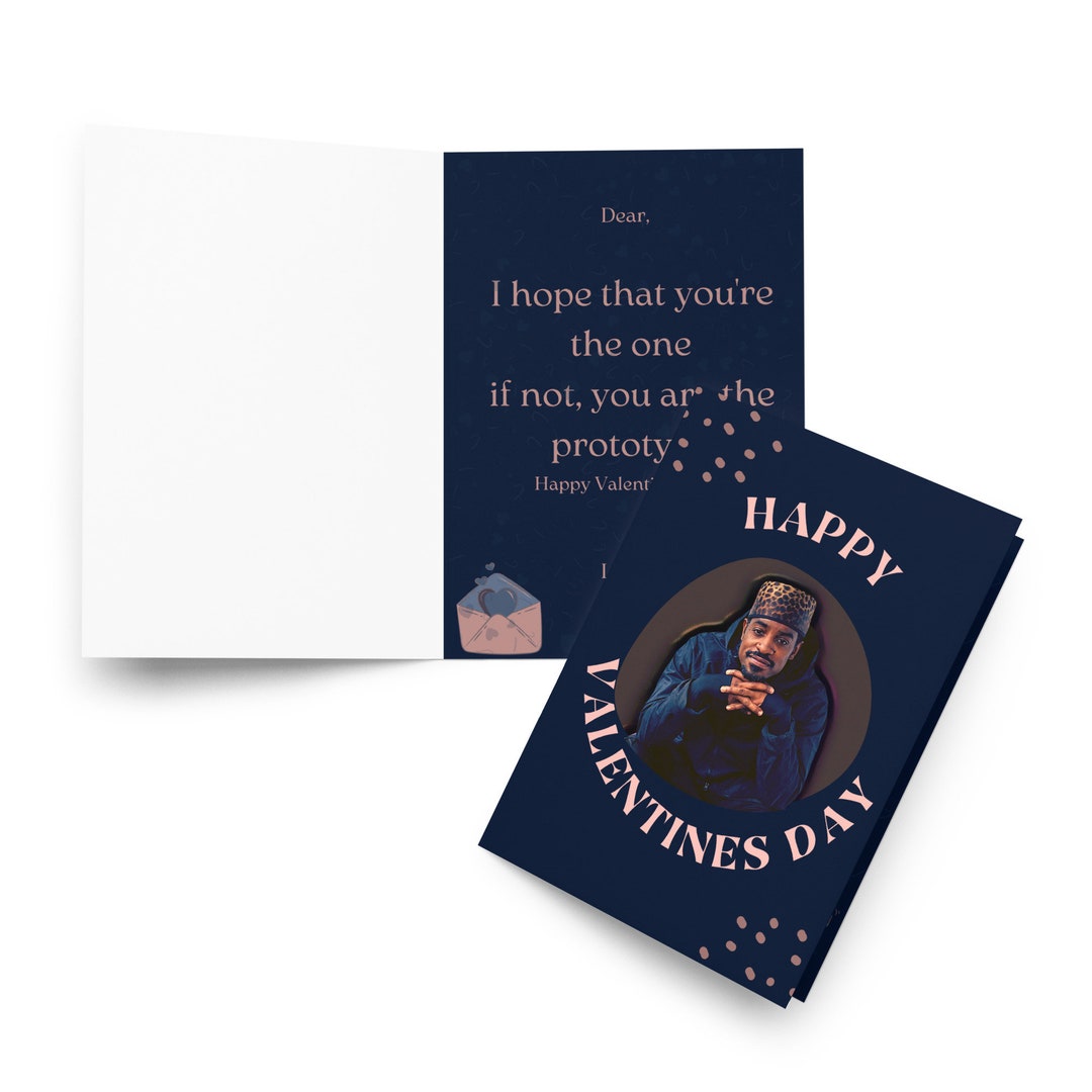 Andre 3000 Prototype Valentines Day Card Rapper Hip Hop Love - Etsy