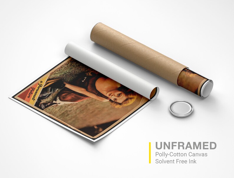 Tallulah Bankhead the Cheat Poster Canvas, Retro Vintage Movie Poster ...